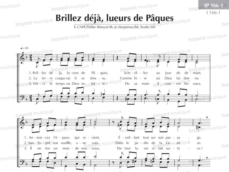 Bayard Musique - Chantons en Église • 43 chants pour le Carême et le ...