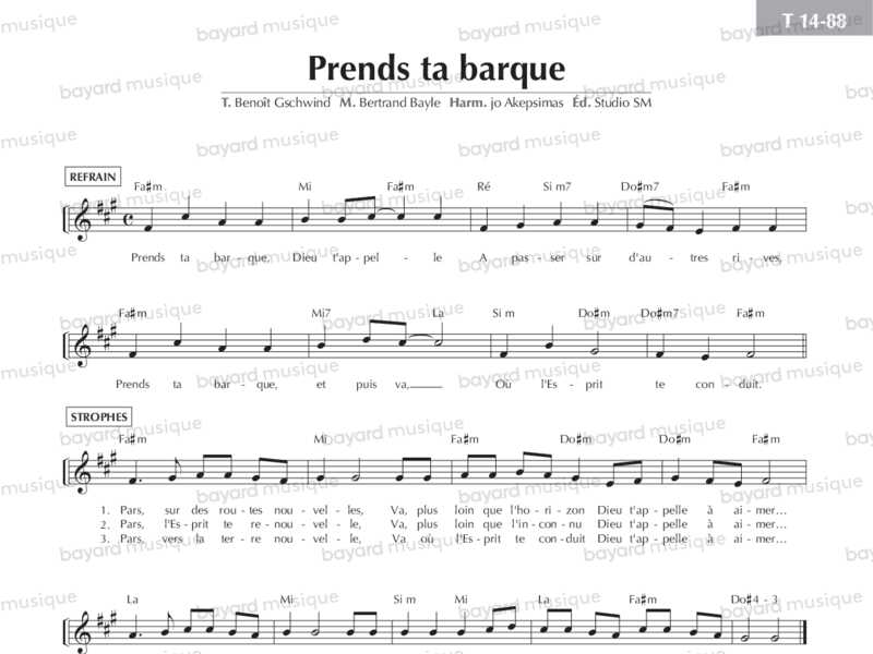Bayard Musique - Chantons en Église - Chants missionnaires