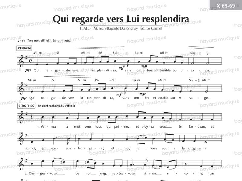 Bayard Musique - Chantons en Église • 47 chants de louange et d’adoration